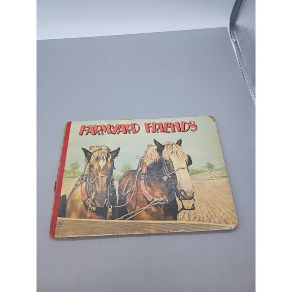 Toys | Farmyard Friends Merrill Publishing Colorful Pictures Hardcover ...